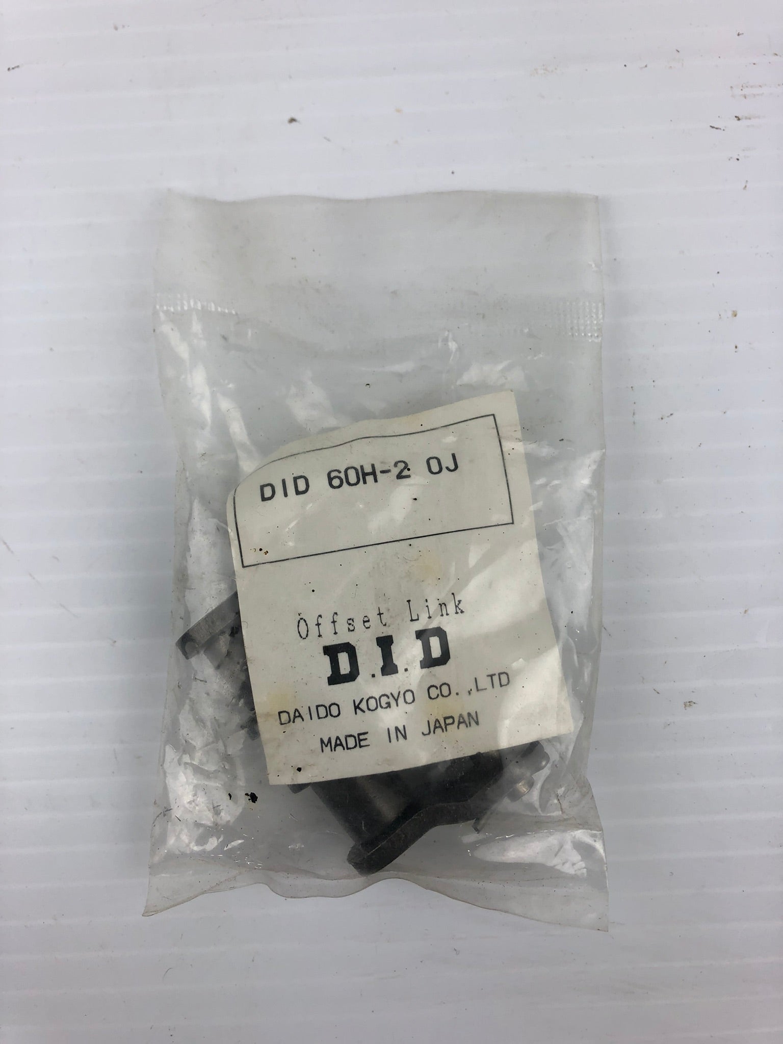 Daido Kogyo DID 60H-2 OJ Offset Chain Link – Metal Logics, Inc.