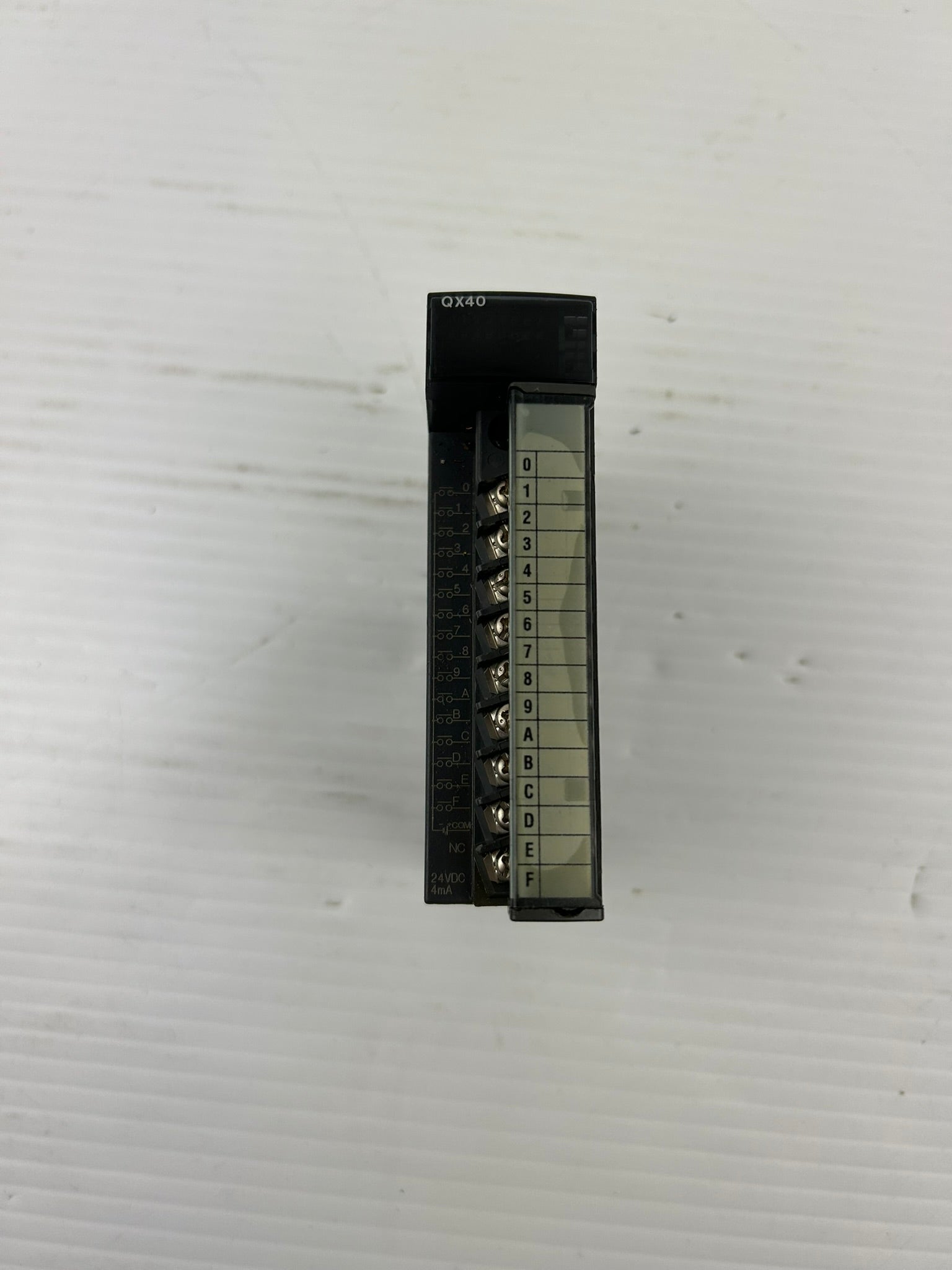 Mitsubishi QX40 PLC Input Unit Module 24VDC 4mA Melsec-Q