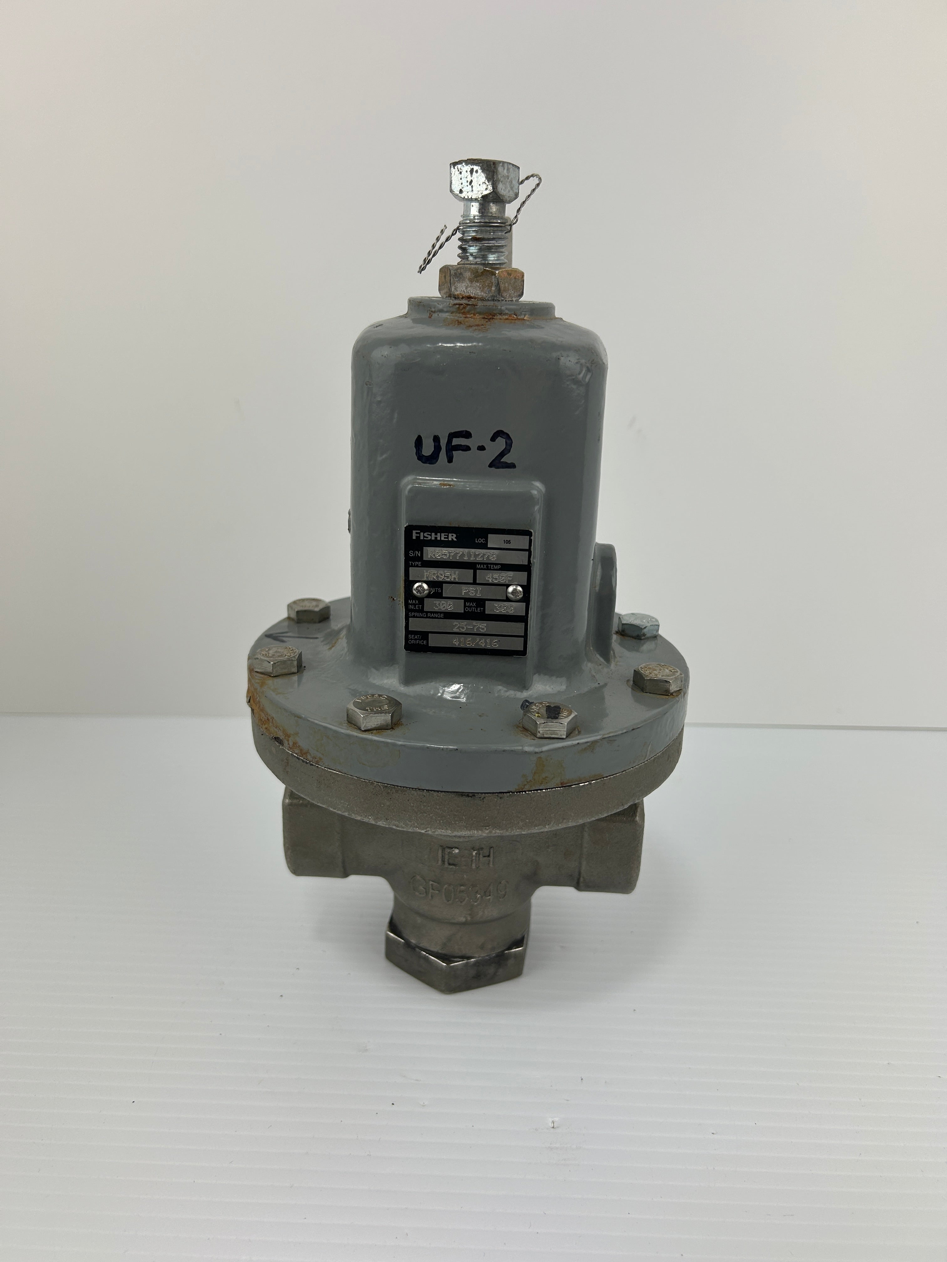 Fisher MR95H Pressure Regulator Valve 450F 300 PSI 416/416