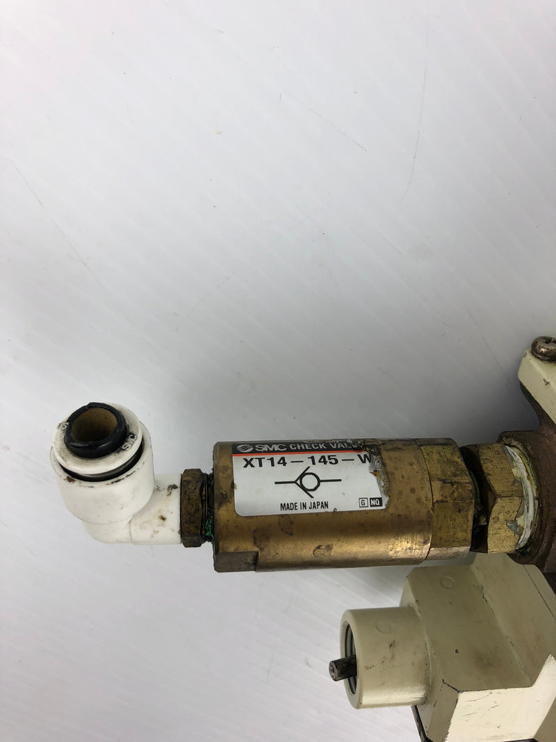 SMC IFW510-06-X300 Flow Switch with Check Valve XT14-145-W – Metal Logics, Inc.