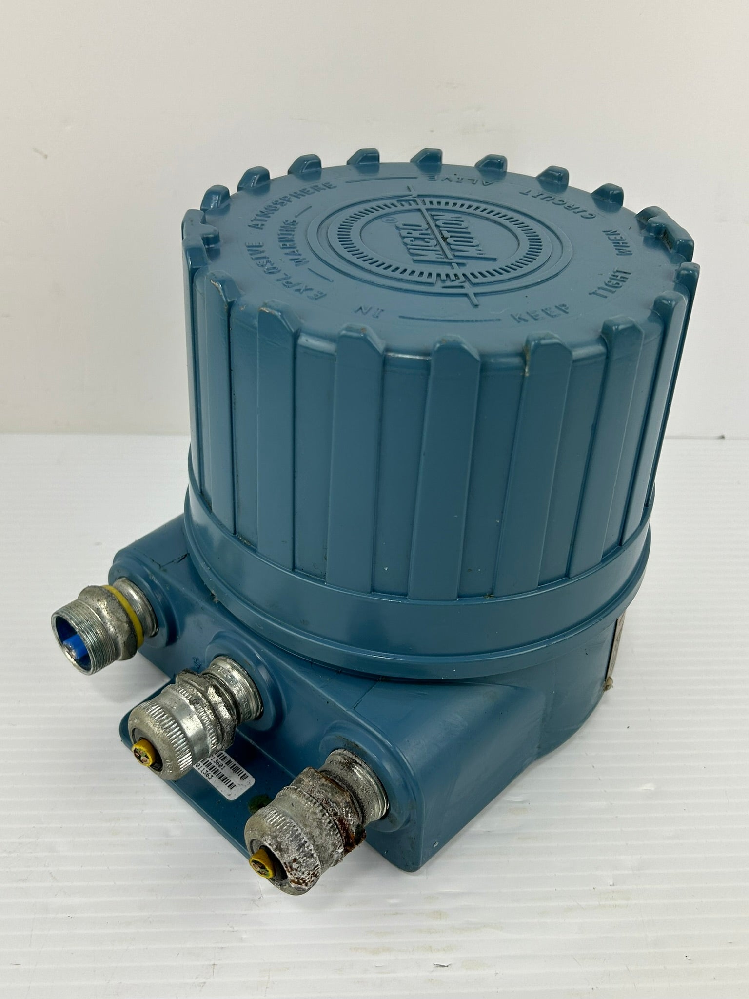 Micro Motion RFT9739E4SUJ Elite Remote Flow Transmitter with Fittings