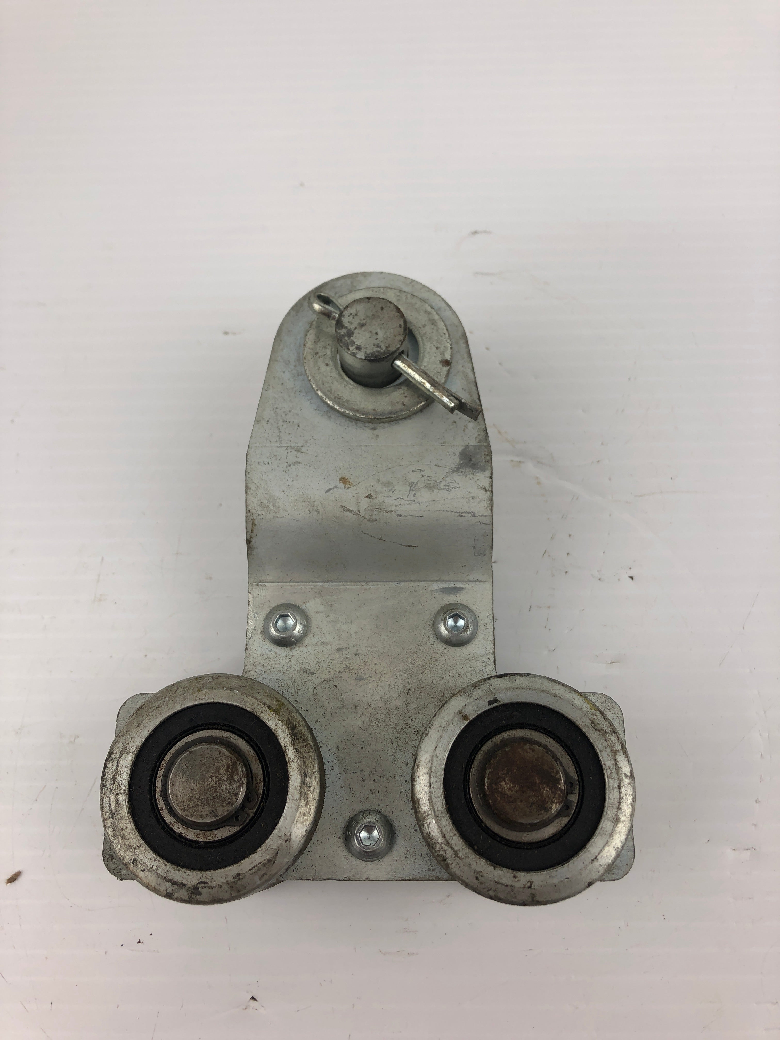 Metal Pulley Anchor Trolley with 1 Spacer - Bearing 6203RLD