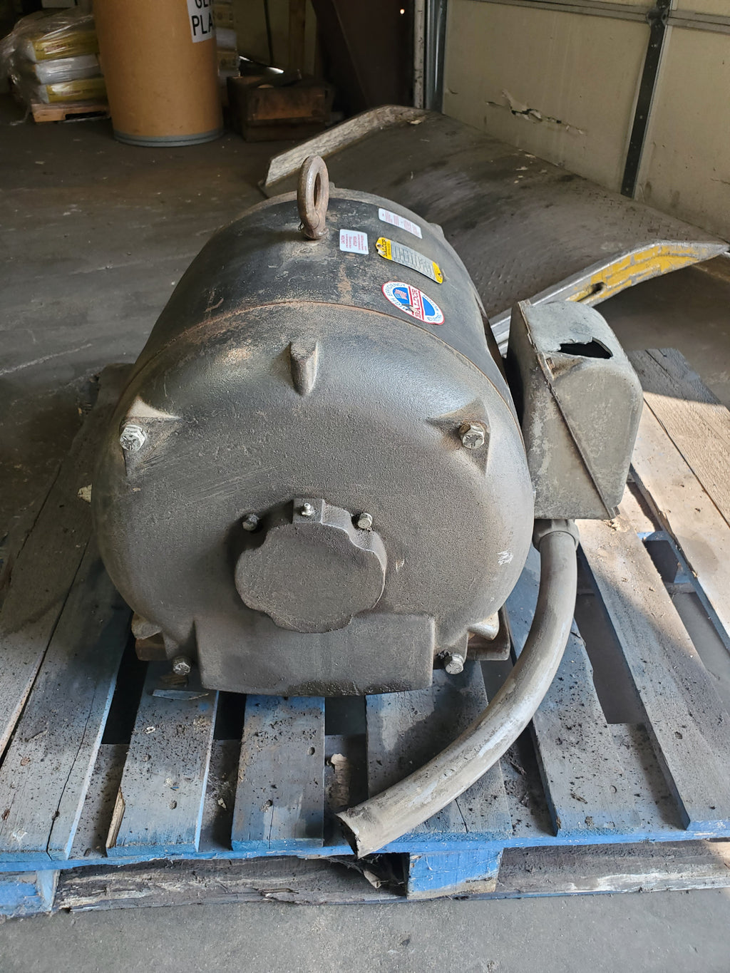 Baldor M2547T Industrial Motor 60 HP 60 Hz 3 PH 364T Frame 1760 RPM ...