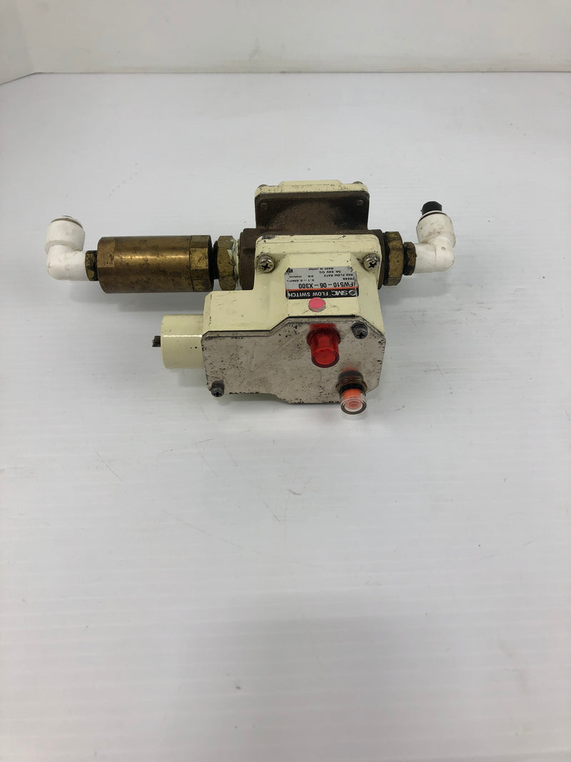 SMC IFW510-06-X300 Flow Switch with Check Valve XT14-145-W – Metal Logics, Inc.