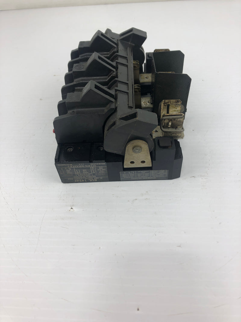 Allen-Bradley BUL. 1494F Disconnect Switch 30A 600VAC 3 Phase – Metal ...