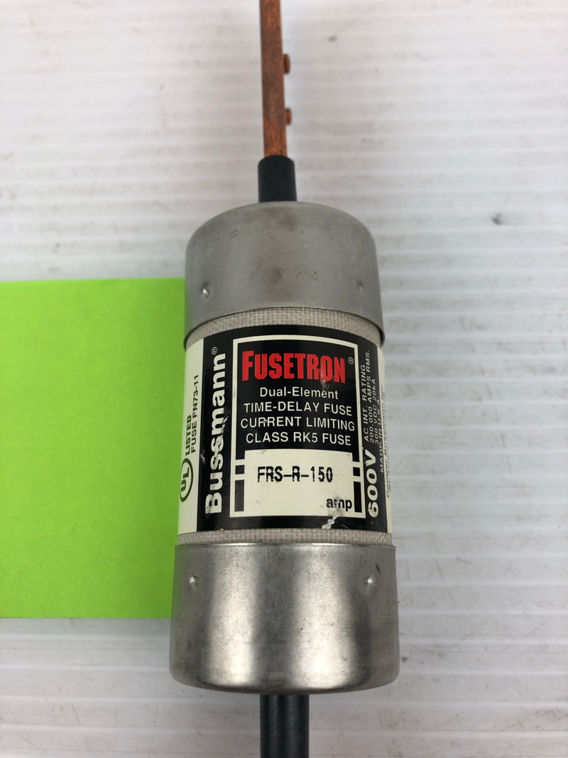 Bussman Fusetron FRS-R-150 Dual Element Time Delay 600 V 200,000 A ...