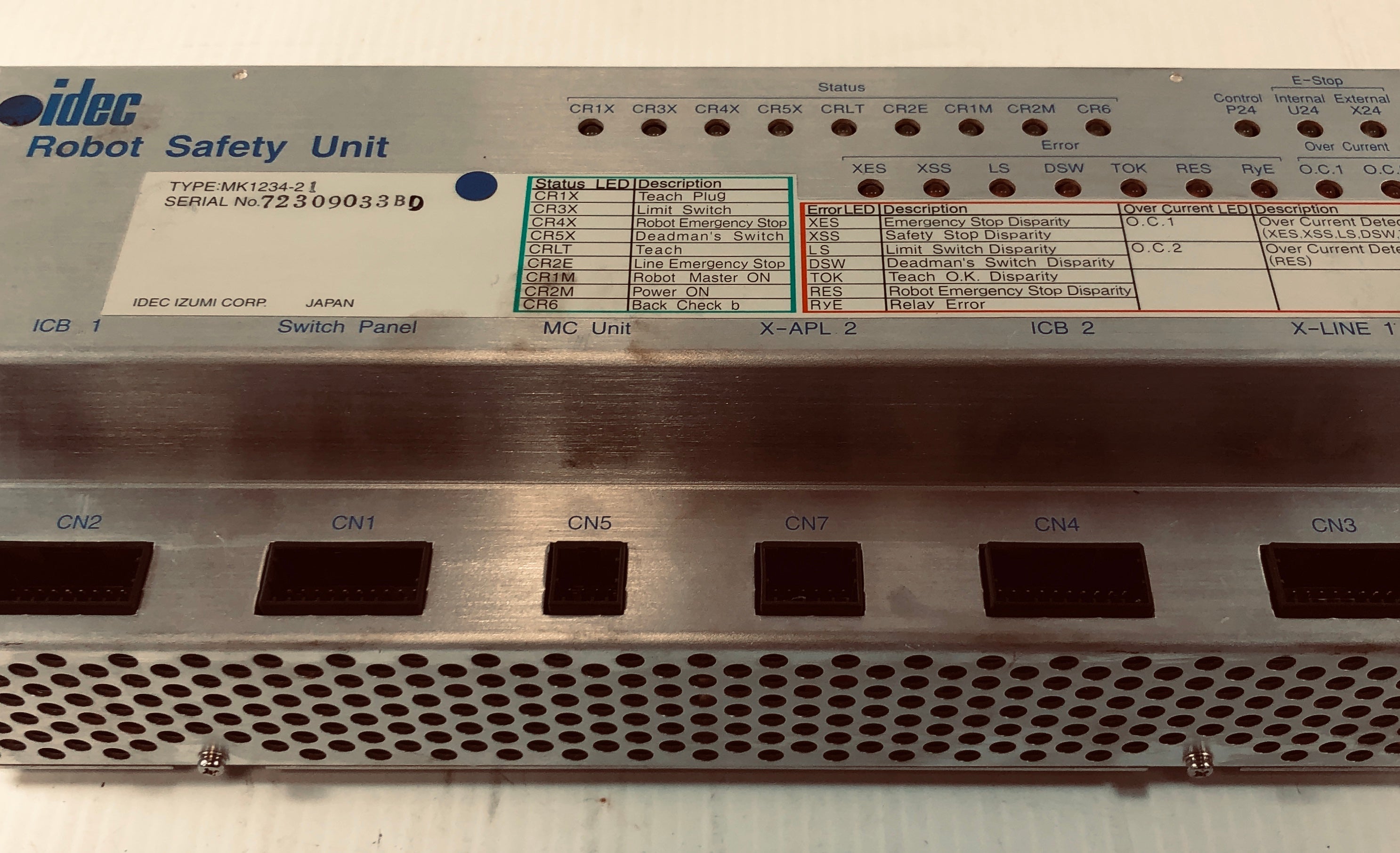 idec Robot Safety Unit Type: MK1234-21