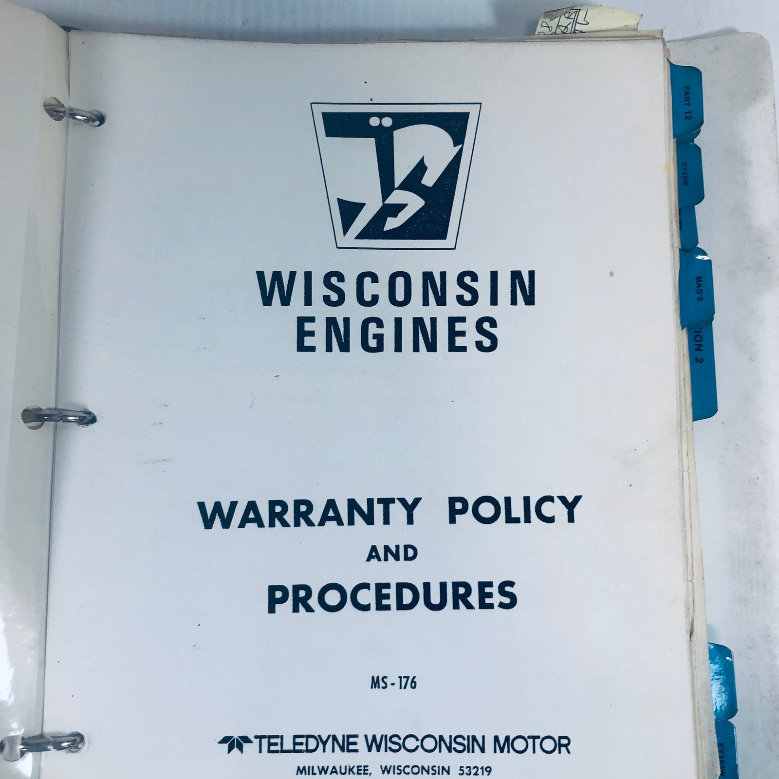 Wisconsin Motor Manuals Air Cooled Engines Robin Zenith Diagrams ...