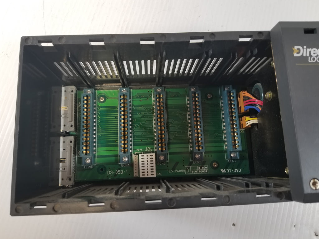 PLC Direct D3-05B-1 PLC Chassis 5-Slot with Power Supply – Metal Logics ...