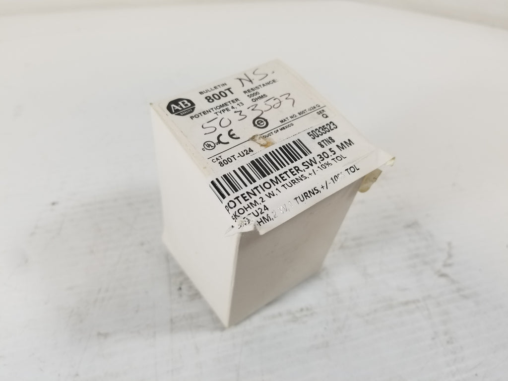 Allen-Bradley 800T-U24 Potentiometer – Metal Logics, Inc.